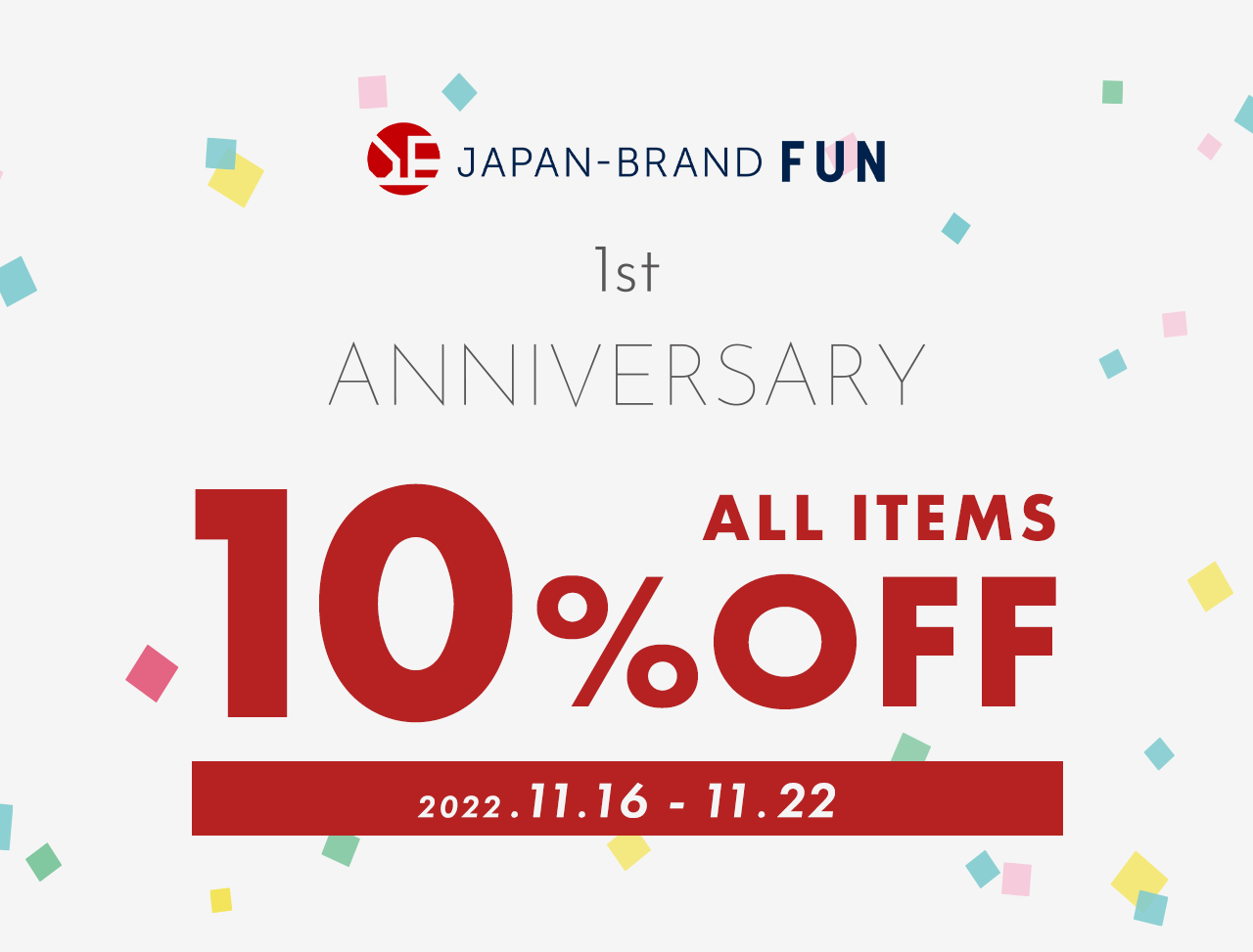 11 22 10 OFF 1 JAPAN BRAND FUN 11-22-10-off-1-japan-brand-fun